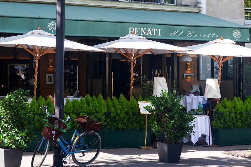 Penati al Baretto, un grand restaurant italien à Paris 7ème 75007