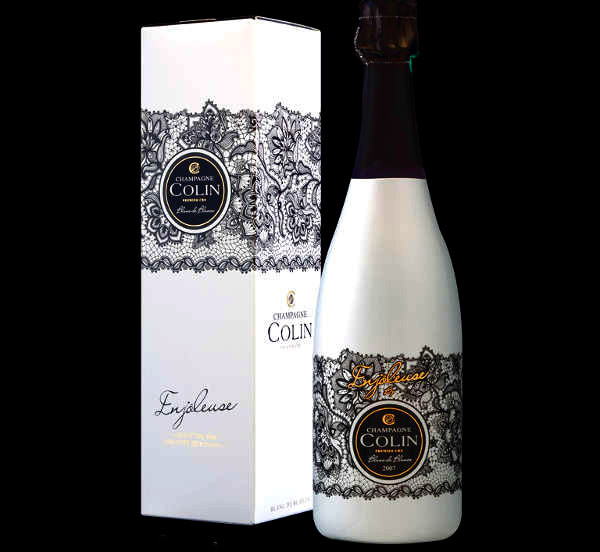 Champagne Colin L'Enjoleuse pour la Saint-Valentin